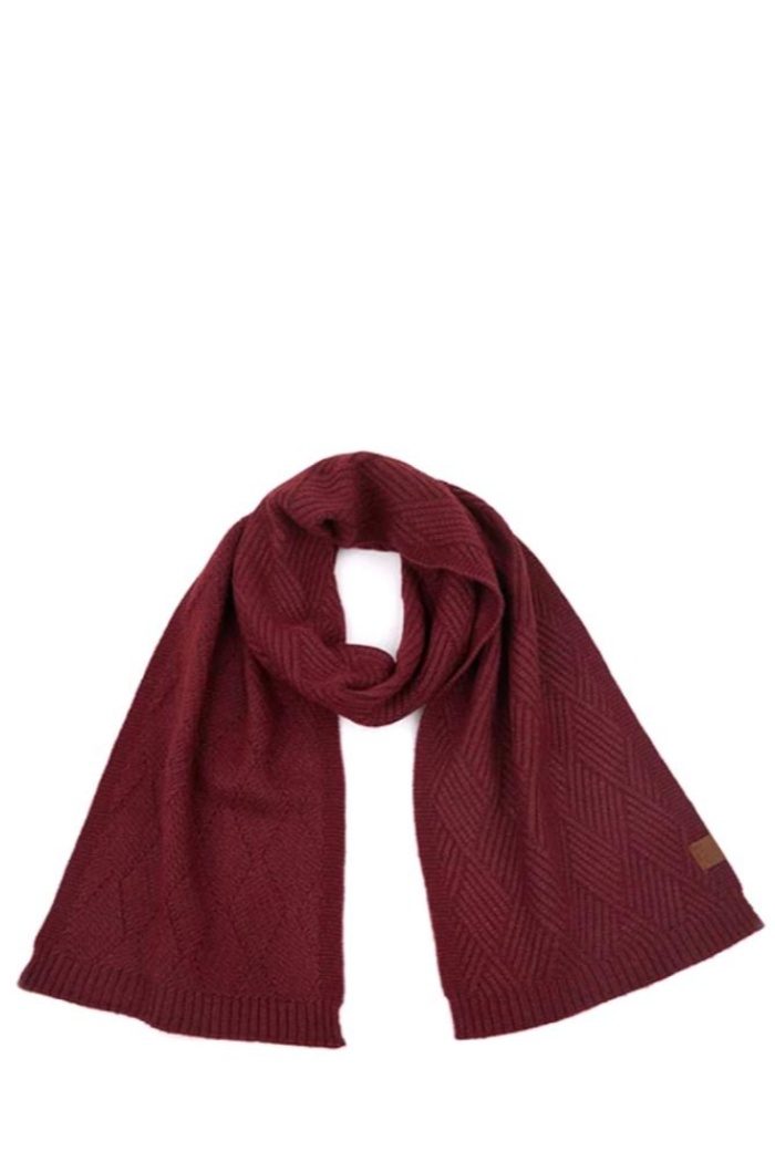 DIAGONAL STRIPES CRISS CROSS PATTERN SCARF – GFL BOUTIQUE