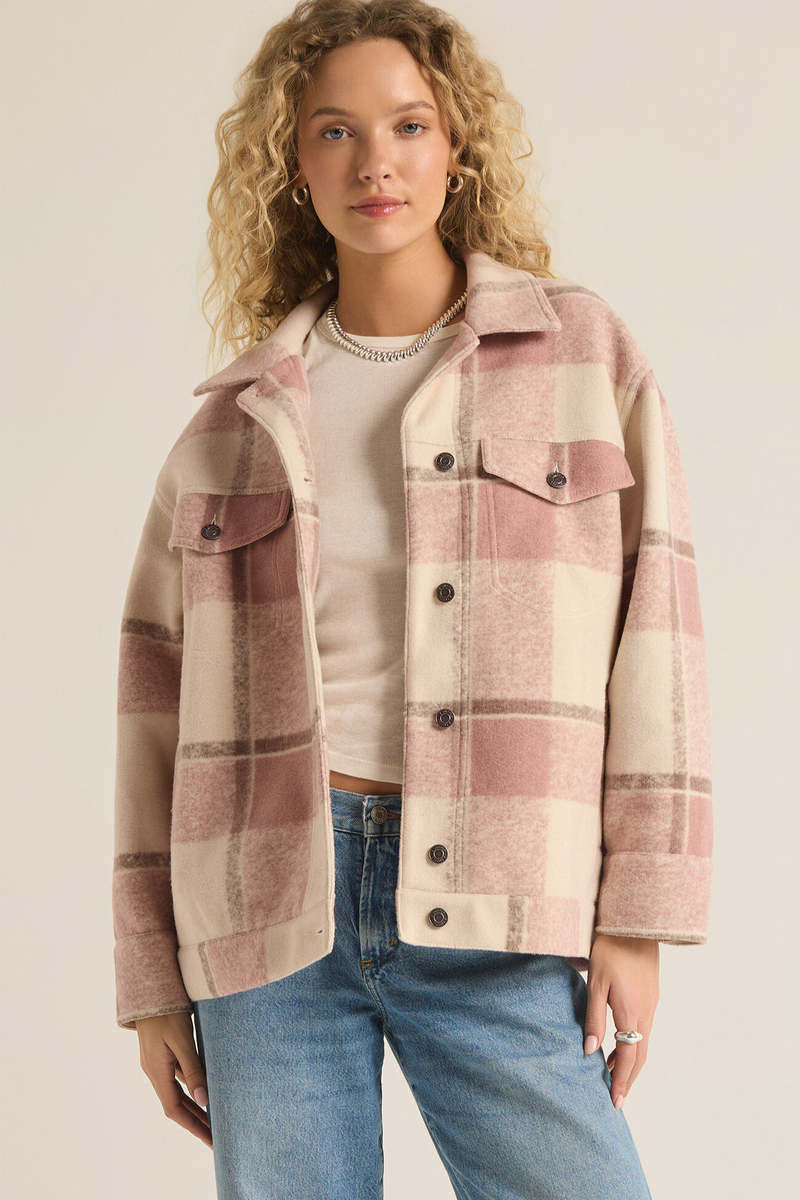 Preston Knit Plaid Jacket – GFL BOUTIQUE