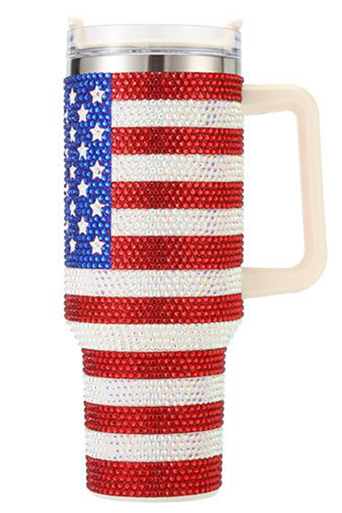 Rhinestone Flag Stanley Dup – GFL BOUTIQUE